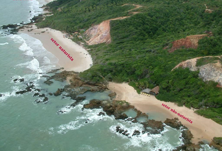 Â Figure 11. Aerial view of Tambaba Beach. Photo: Ricardo Paulo.